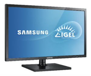 Samsung and Igel Produce Thin Client Displays – Display Daily