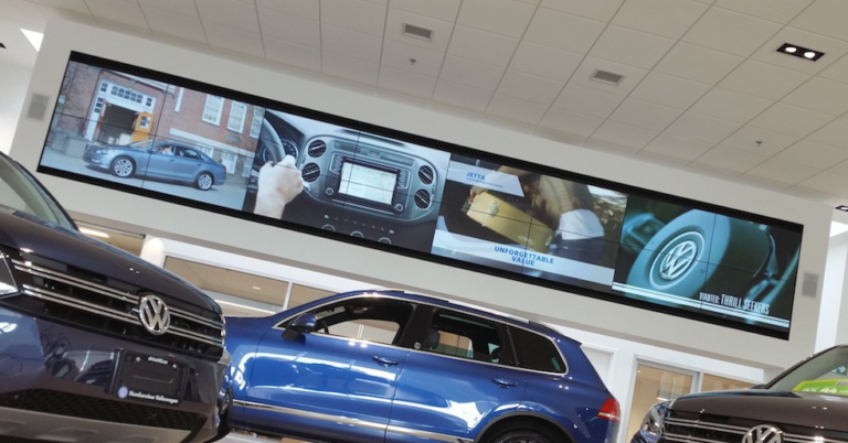 Canadian Car Dealership Installs Large Video Wall – Display Daily