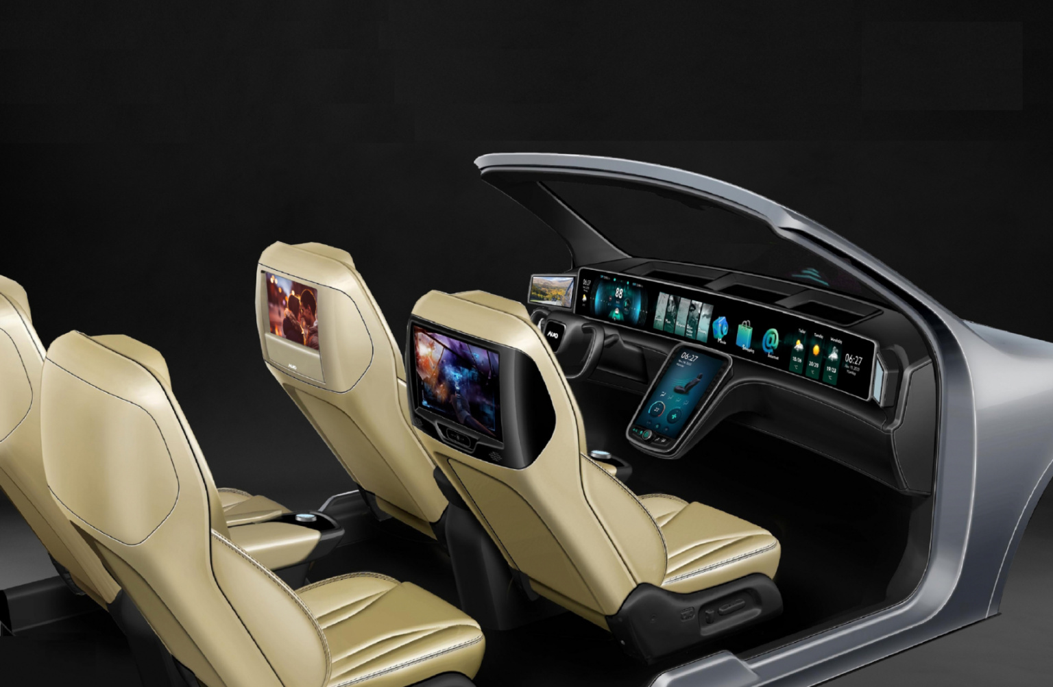 AUO Unveils Smart Cockpit and Advanced Display Solutions for Automotive ...