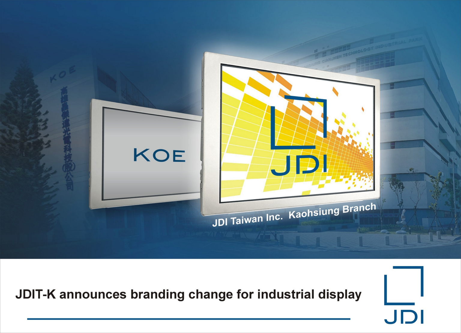 JDIT-K Announces Rebranding of Industrial Display Products to JDI Logo – Display Daily